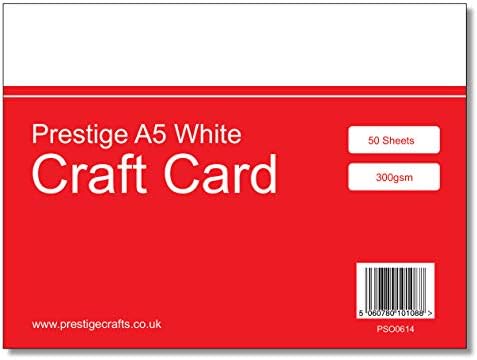 White, A4 300gsm Art Paper Thick Cardstock, 50 Sheets : Amazon.co.uk ...