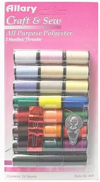 Amazon.com: Allary Craft and Sew - Needle and Thread Kit 408