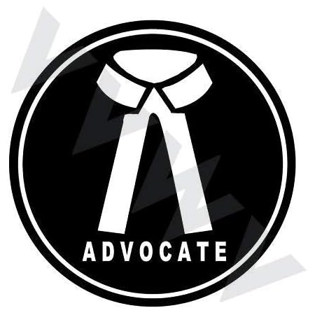 ISEE 360 Advocate Sticker (Black, Medium) - Pack of 2 Pieces : Amazon ...