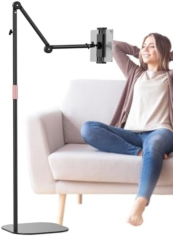 Amazon.com: Tablet Floor Stand, Overhead Bed Phone Stand with 12 lb ...
