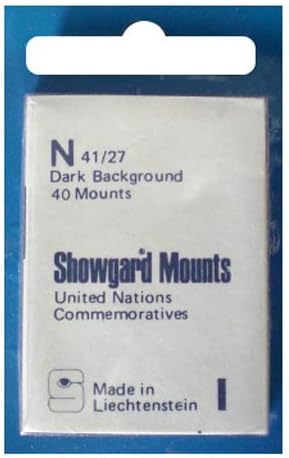 Amazon.com: Showgard Pre-Cut Black Stamp Mounts Size J40/25 : Toys & Games