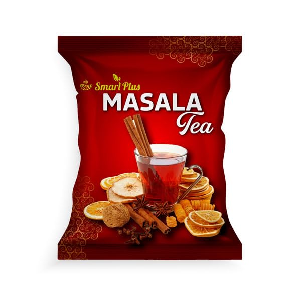 Smart Plus Flavoured Tea Refreshing Flavour & Aroma Masala Tea 100 Gm ...