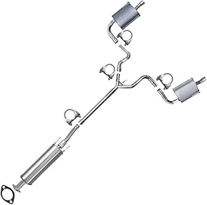 Amazon.com: Northeastern Exhaust | Stainless Steel Resonator Pipe and ...