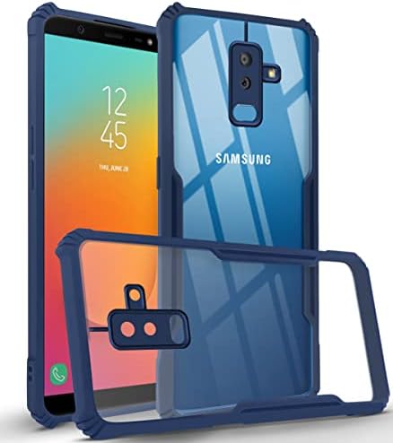 Jkobi Back Cover Case for Samsung Galaxy J8 (Crystal Glass Back ...