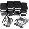 Amazon.com - Goodma 20 Pieces Rectangular Metal Empty Hinged Tins ...