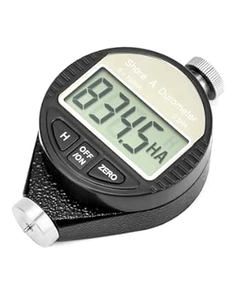 QWORK Shore A Hardness Meter, 0-100HA Digital Durometer Hardness Tester ...