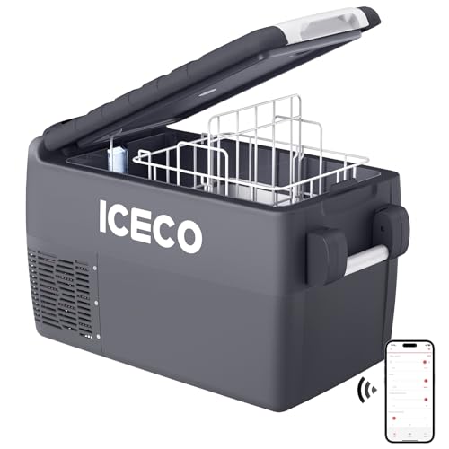 ICECO JP30 Portable Refrigerator Fridge Freezer, 30 Liters Car ...
