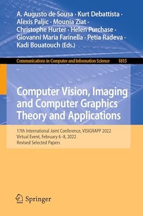 Computer Vision, Imaging and Computer Graphics Theory and Applications ...