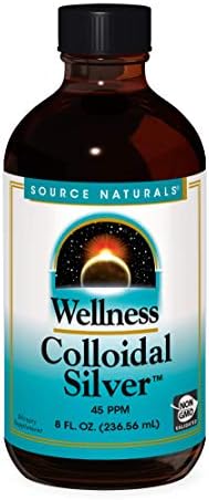 Amazon.com: Source Naturals Wellness Colloidal Silver 30 ppm, Supports ...