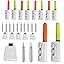 4/10pcs LED Rechargeable Fishing Rod Tip Light Set, Glow Stick bite ...