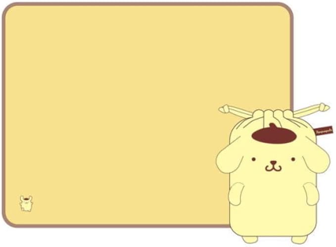 Amazon｜丸眞 マスコット巾着付きブランケット サンリオ ポムポムプリン ふわふわプリン 約H70×W100cm ブランケット かわいい ふわふわ おしゃれ 防寒グッズ ...