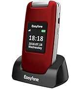 Easyfone Prime-A1 Pro 4G Unlocked Flip Mobile Phone for Seniors, 2.4 ...