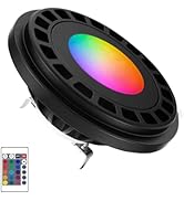Makergroup Upgraded RGB MR16 LED Bulb Color Changing, Landscape Bulbs ...