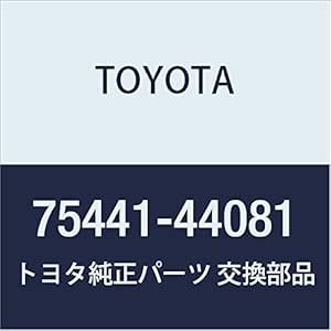 Amazon.com: Toyota Genuine Parts Back Door Name Plate Isis Part Number ...
