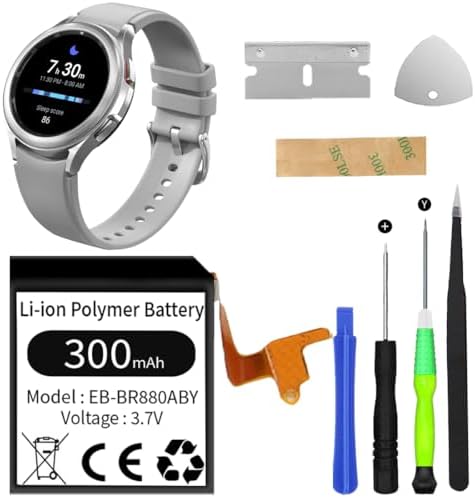 Amazon.com: MAXSHARKS Replacement Battery for Galaxy Watch 4 (40mm ...