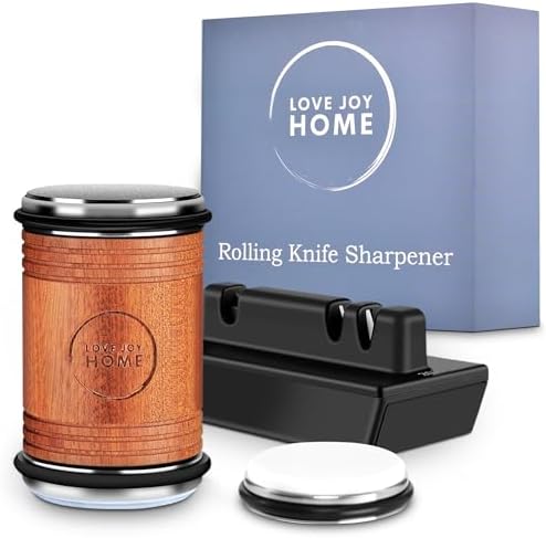 Amazon.com: Rolling Knife Sharpener, Rolling Knife Sharpener kit with 2 ...