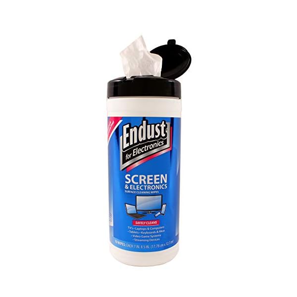 Endust for Electronics; Screen & Surface Cleaning Wipes, Great LCD and ...