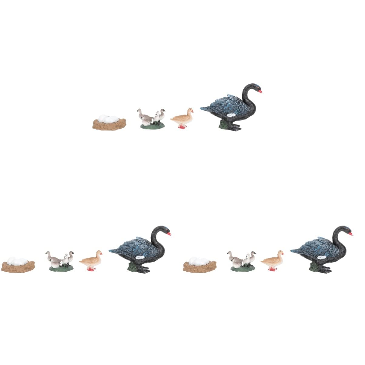 Buy Toyvian ser of 3 Goose Life Cycle Goose Life Cycle Toys Animals ...