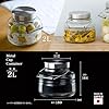 Amazon｜アデリア(ADERIA) 【 MCコンテナー2L 日本製 化粧箱入 814 】 梅酒瓶 保存容器 梅瓶 保存瓶 米びつ ステンレスキャップ ガラス瓶 ガラス キャニスター 密閉 ...