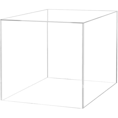 Amazon.com: 12" Acrylic Display Riser Box with One Open Side Versatile ...