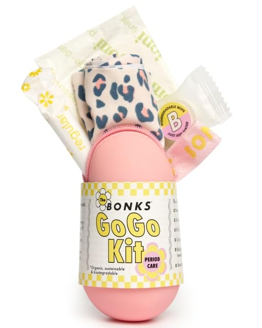 Amazon.com: BONKS Go-Go Kit - Emergency Period Kit - Portable Menstrual ...