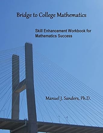 Amazon.com: Bridge to College Mathematics: Skill Enhancement Workbook ...