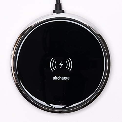Aircharge 10W Executive Fast Wireless Charger, Black, Qi Certified 10W ...