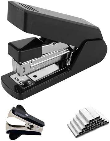 Amazon.com : M&G Effortless Desktop Stapler Portable Stapler with 25 ...