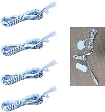 Amazon.com: KOMIGAN 4 Pack 5 Meter (16.4ft) 2-PIN Dupont Terminal Male ...