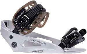 Amazon.com: Hyperlite System Lowback Mens Wakeboard Bindings