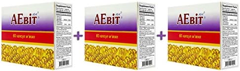 Amazon.com: AEvit (A 100,000 UI y Complejo Vitaminas E 60 cápsulas ...