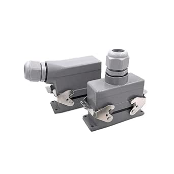 Amazon.com: Heavy Duty Connectors HDC-HSB-006-1/2/3/4 F/M 6pin 35A Screw connection Industrial ...