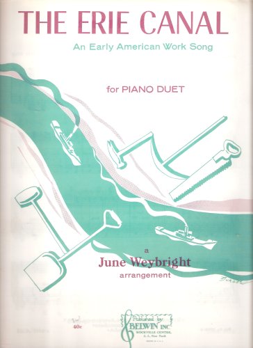 Amazon.com: The Erie Canal [Sheet Music] for Piano Duet (An Early ...