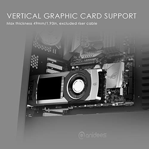 Anidees AI Crystal XL PRO RGB Full Tower Tempered Glass XL-ATX/E-ATX ...