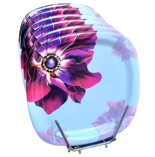 Buy Yatharth Melamine Nashta Plates Set | Nashta Plates | Breakfast ...