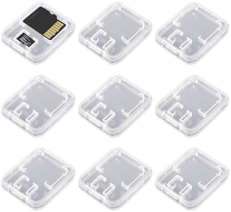 9 Pieces Sd Card Storage Box, Foldable Sim Card Storage, Sd Card Box ...