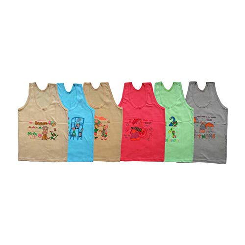 Buy Trendy World Comfortable Pure Cotton Multicolor Vest Sandow Inner ...