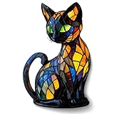 ・ブランド:JUNENTER・製造元:JUNENTER・モデル:JUNENTER・製造元/メーカー部品番号:JUNENTER・猫ランプ ステンドグラス：動物デスクランプ。当店の魅力的な動物テーブルランプコレクションは、猫などの愛らしい動物た...