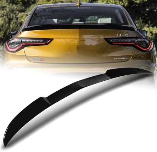 Amazon.com: W-POWER, ABS Rear Trunk Lip Wing Spoiler Compatible with ...