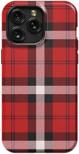 Amazon.com: Casely iPhone 15 Pro Max Case | As if! | Red Plaid iPhone ...