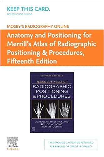 Mosby's Radiography Online: Anatomy and Positioning for Merrill's Atlas ...