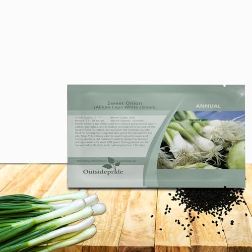 Best White Lisbon Spring Onion Seeds for Fresh-From-the-Garden Flavor ...