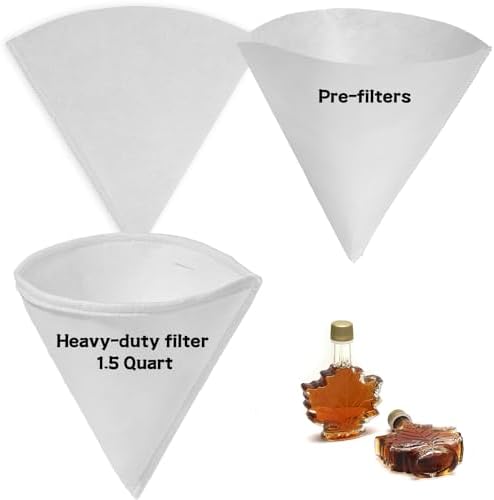 Amazon.com: Maple Syrup Filter Set, 12 Pcs Reusable Maple Syrup Kit ...