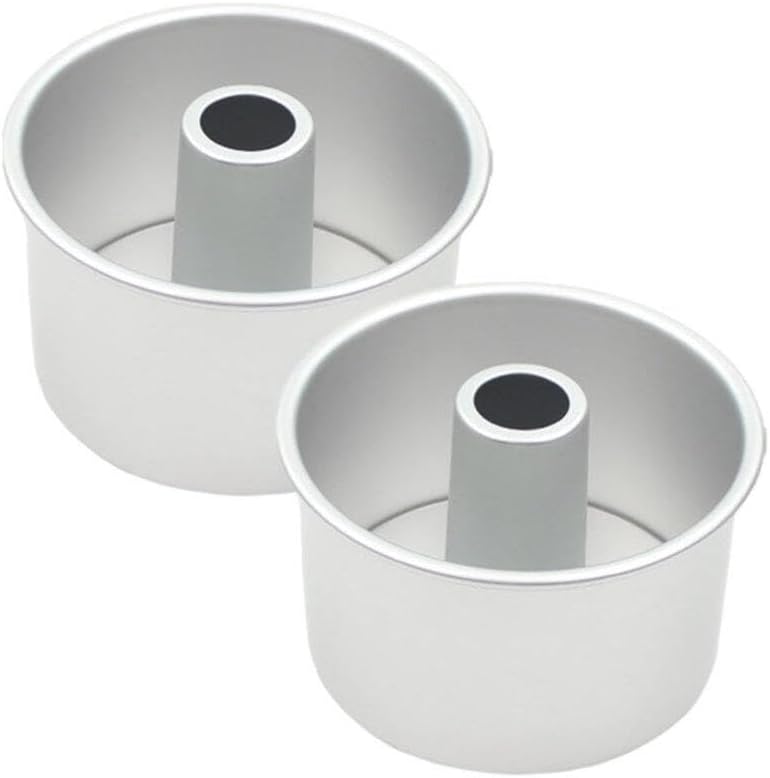 Amazon.com: ABOOFAN Angel Food Cake Pan - 6 Inch Chiffon Cake Mold Tube ...