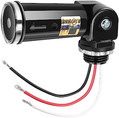 2 Pack Dusk to Dawn Photocell Sensor for Outdoor Lights, 120-277V ...