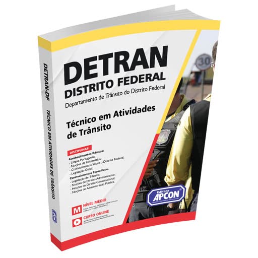 Apostila DETRAN-DF 2022 - Técnico em Atividades de Trânsito - Livros na ...