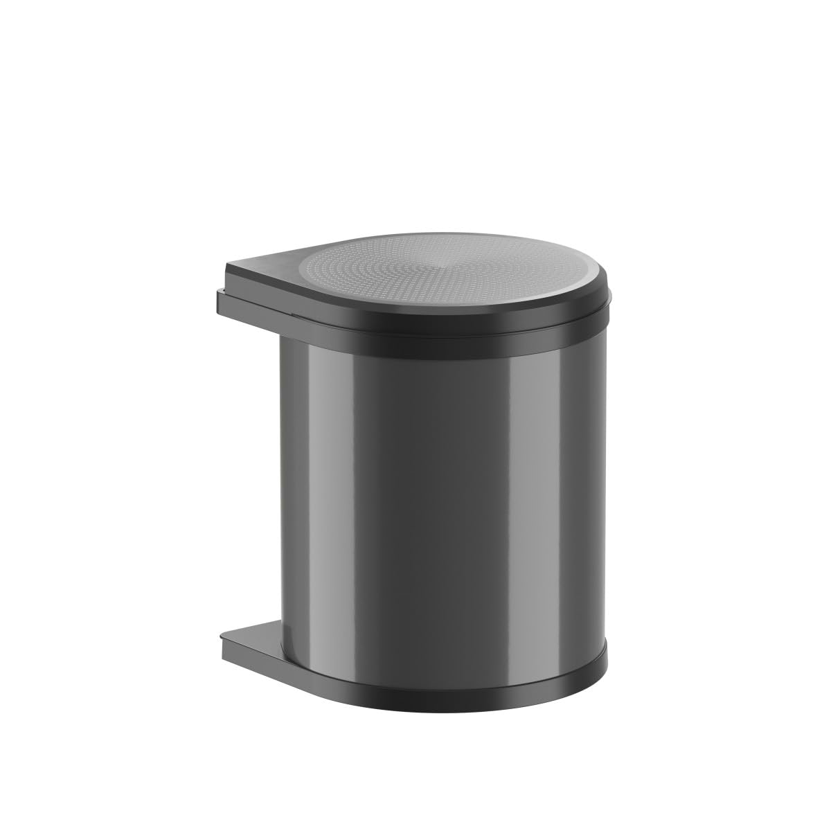 HAILO Round Pivoting Waste Bin - 15 L (15.8 qt) - Under Sink Trash Can ...