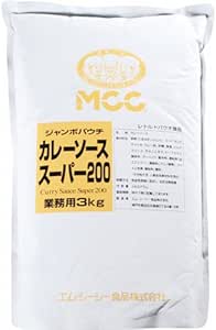 Amazon.co.jp: MCC 新ジャンボパウチ カレーソース・スーパー200 業務用 3kg : 食品・飲料・お酒