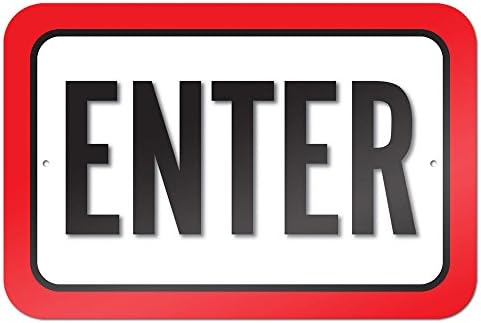 Amazon.com: Warning Beware of Yeti 9" x 6" Metal Sign : Patio, Lawn ...