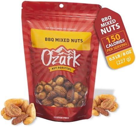 Amazon.com : OZARK NUT ROASTERS, BBQ Mixed Nuts, Zesty & Smokey ...